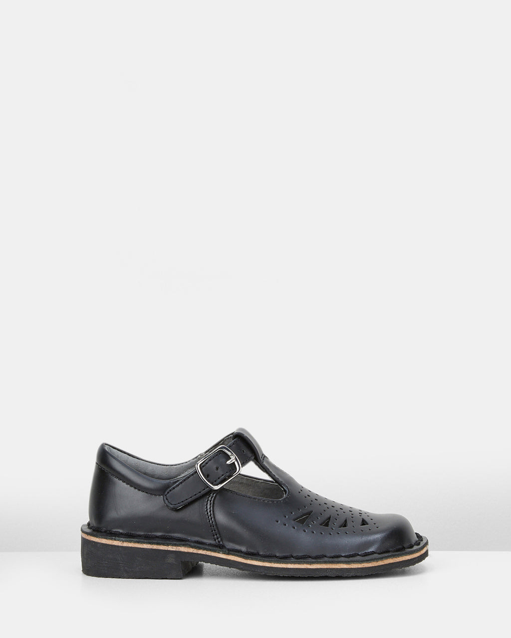 Buy Harrison Indiana II Junior Black Hi-Shine | Shoes & Sox